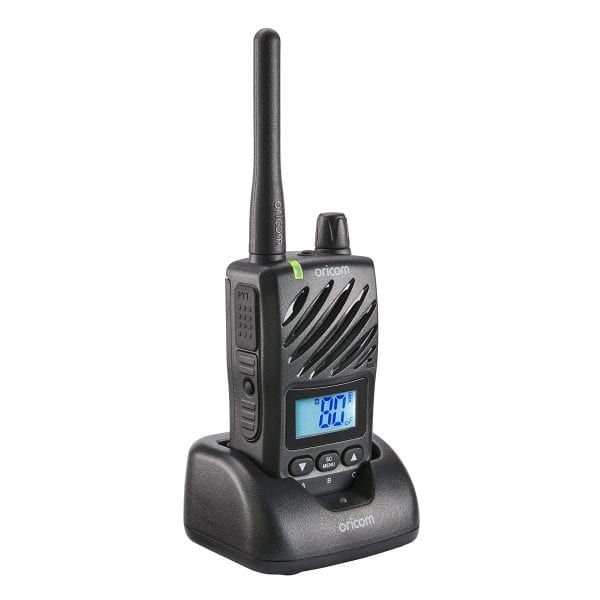 UHF CB Handheld 2-Way Radio - 80Ch. 5W Waterproof IP67 Portable 5W