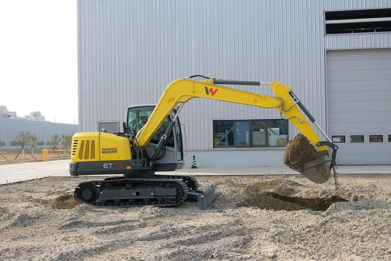 Wacker Neuson Tracked Excavator ET75 with Canopy